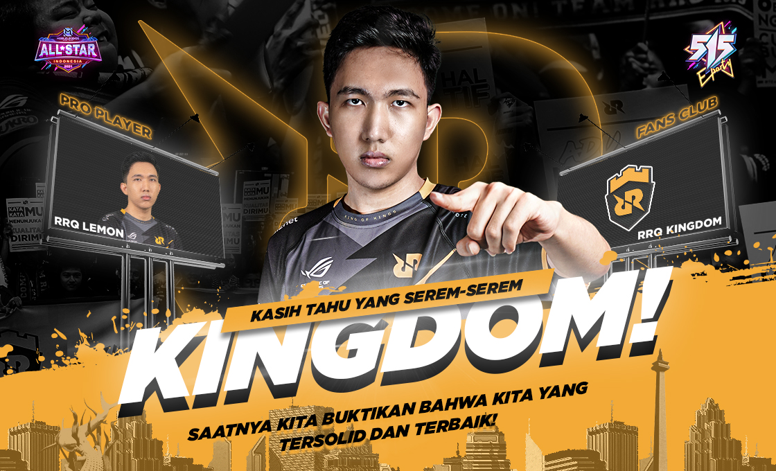 RRQ Kingdom Rapatkan Barisan untuk MLBB All Star Indonesia 2021